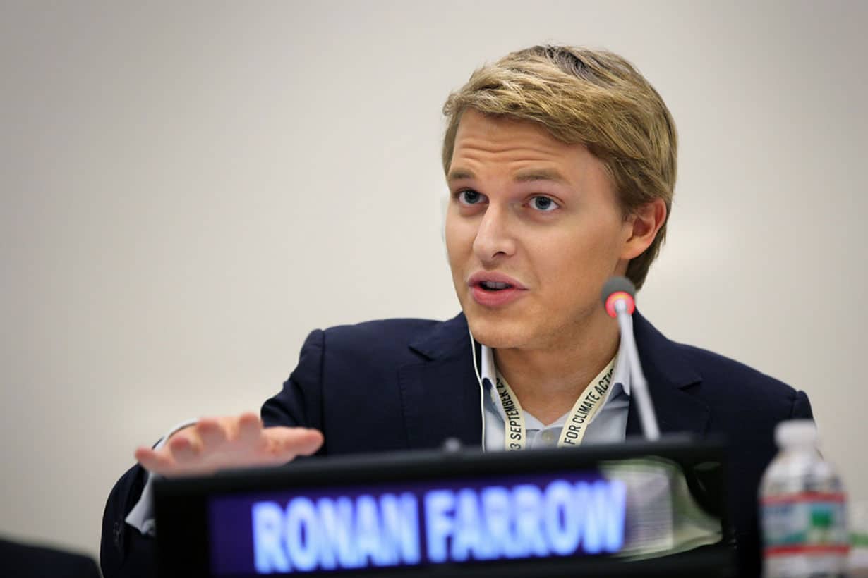 Alumni Spotlight | Ronan Farrow '00 - Washington Montessori School